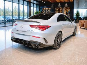 Pelēks Mercedes-Benz CLA 35 AMG 2021 Tallina, ar dzinēja tilpumu 2.00 L un nobraukumu 123 tūkst. km par 29900 €, foto 4 vietnē AUTOMOTO.COM.LV