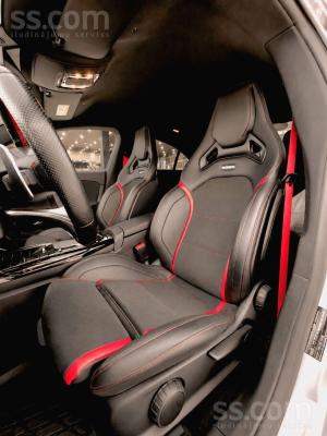 Pelēks Mercedes-Benz CLA 35 AMG 2021 Tallina, ar dzinēja tilpumu 2.00 L un nobraukumu 123 tūkst. km par 29900 €, foto 6 vietnē AUTOMOTO.COM.LV