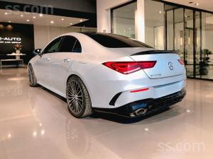 Pelēks Mercedes-Benz CLA 35 AMG 2021 Tallina, ar dzinēja tilpumu 2.00 L un nobraukumu 123 tūkst. km par 29900 €, foto 11 vietnē AUTOMOTO.COM.LV