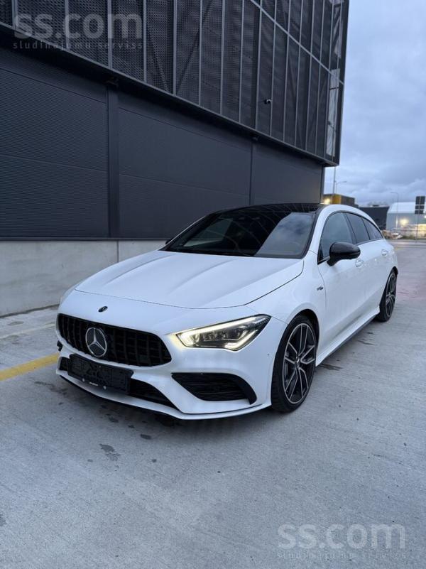 Мерседес CLA 35 AMG 2020 в Лиепая на AUTOMOTO.COM.LV Белый Мерседес CLA 35 AMG 2020 в Лиепая, объемом двигателя 2.00 л и пробегом 0 тыс. км за 23550 €, фото 3 на AUTOMOTO.COM.LV