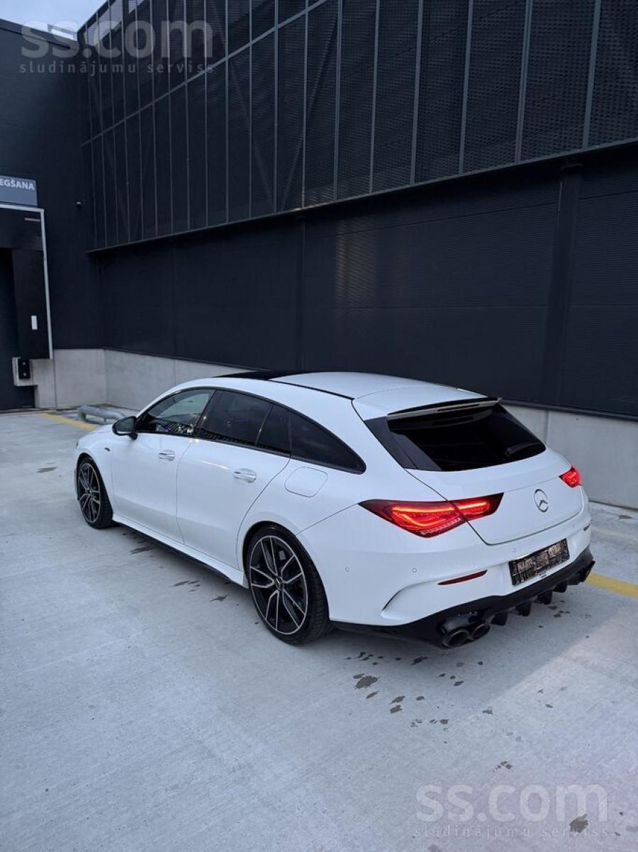 Белый Мерседес CLA 35 AMG 2020 в Лиепая, объемом двигателя 2.00 л и пробегом 0 тыс. км за 23550 €, фото 4 на AUTOMOTO.COM.LV