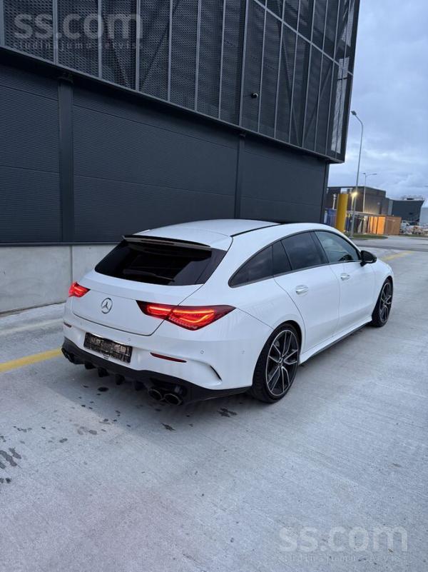 Мерседес CLA 35 AMG 2020 в Лиепая на AUTOMOTO.COM.LV Белый Мерседес CLA 35 AMG 2020 в Лиепая, объемом двигателя 2.00 л и пробегом 0 тыс. км за 23550 €, фото 5 на AUTOMOTO.COM.LV