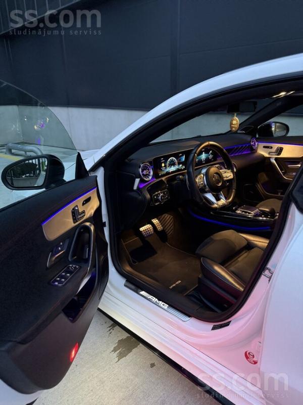 Мерседес CLA 35 AMG 2020 в Лиепая на AUTOMOTO.COM.LV Белый Мерседес CLA 35 AMG 2020 в Лиепая, объемом двигателя 2.00 л и пробегом 0 тыс. км за 23550 €, фото 6 на AUTOMOTO.COM.LV