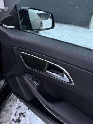 Black Mercedes-Benz CLA 45 AMG 2017 in Vilnius, with an engine capacity of 1.99 L and mileage of 211 thousand km for 23700 €, photo 24 on AUTOMOTO.COM.LV