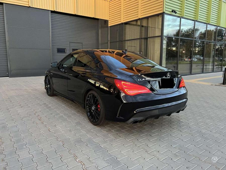Черный Мерседес ЦЛА 45 АМГ 2014 в Вильнюс, объемом двигателя 1.99 л и пробегом 173 тыс. км за 17400 €, фото 28 на AUTOMOTO.COM.LV