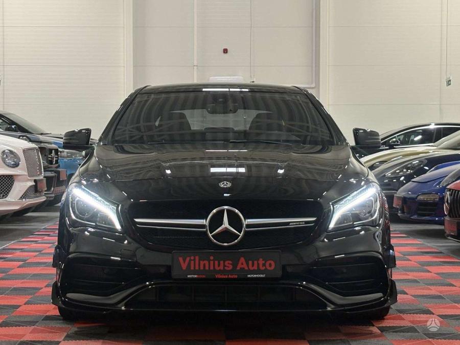 Черный Мерседес ЦЛА 45 АМГ 2019 в Вильнюс, объемом двигателя 1.99 л и пробегом 91 тыс. км за 24900 €, фото 3 на AUTOMOTO.COM.LV