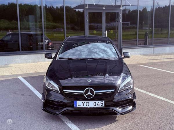 Melns Mercedes-Benz CLA 45 AMG 2016 Kauņa, ar dzinēja tilpumu 1.99 L un nobraukumu 128 tūkst. km par 23000 €, foto 1 vietnē AUTOMOTO.COM.LV