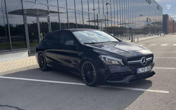 Melns Mercedes-Benz CLA 45 AMG 2016 Kauņa, ar dzinēja tilpumu 1.99 L un nobraukumu 128 tūkst. km par 23000 €, foto 3 vietnē AUTOMOTO.COM.LV