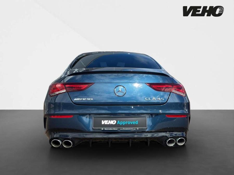 Zils Mercedes-Benz CLA 45 AMG 2020 Viļņa, ar dzinēja tilpumu 1.99 L un nobraukumu 97 tūkst. km par 37900 €, foto 5 vietnē AUTOMOTO.COM.LV