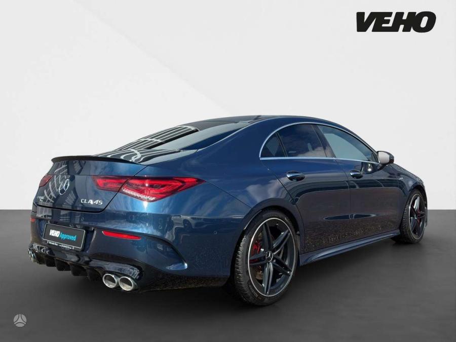 Zils Mercedes-Benz CLA 45 AMG 2020 Viļņa, ar dzinēja tilpumu 1.99 L un nobraukumu 97 tūkst. km par 37900 €, foto 6 vietnē AUTOMOTO.COM.LV