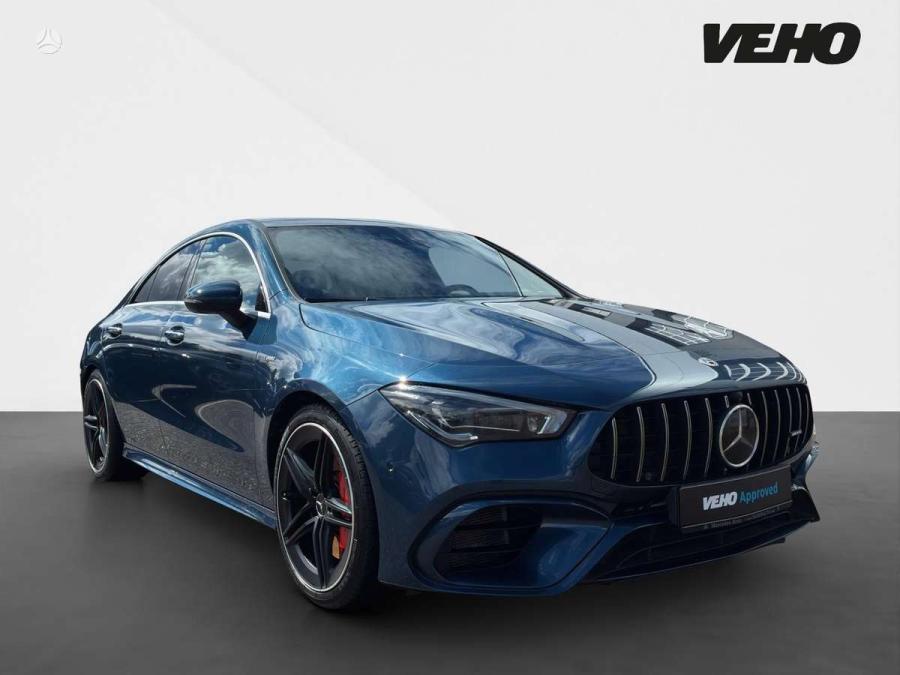 Zils Mercedes-Benz CLA 45 AMG 2020 Viļņa, ar dzinēja tilpumu 1.99 L un nobraukumu 97 tūkst. km par 37900 €, foto 8 vietnē AUTOMOTO.COM.LV