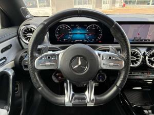 Zils Mercedes-Benz CLA 45 AMG 2020 Viļņa, ar dzinēja tilpumu 1.99 L un nobraukumu 97 tūkst. km par 37900 €, foto 19 vietnē AUTOMOTO.COM.LV