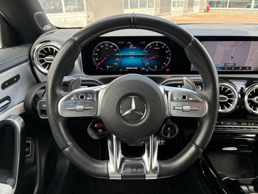 Zils Mercedes-Benz CLA 45 AMG 2020 Viļņa, ar dzinēja tilpumu 1.99 L un nobraukumu 97 tūkst. km par 37900 €, foto 19 vietnē AUTOMOTO.COM.LV