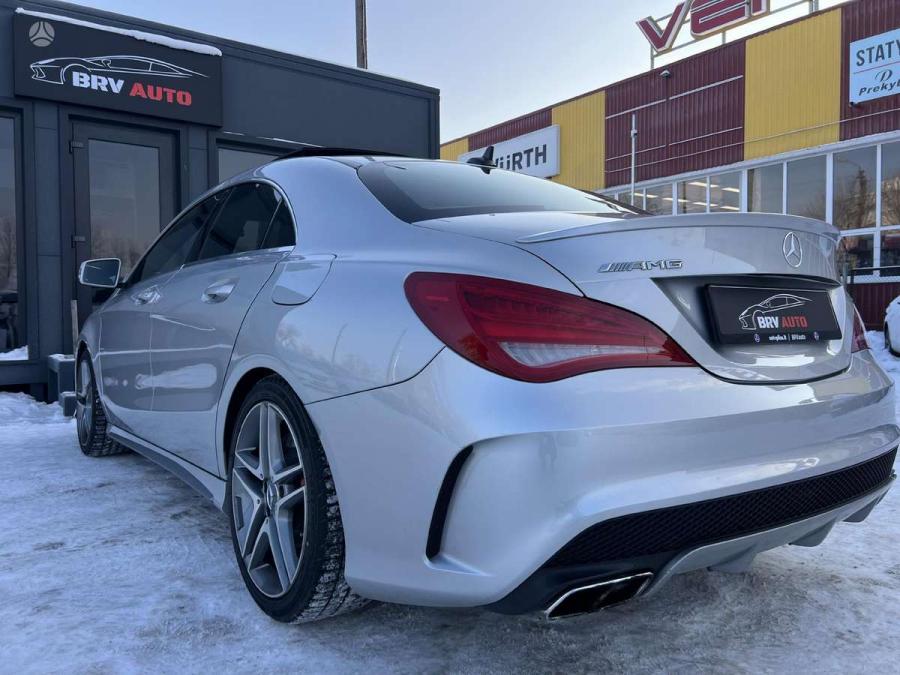 Pelēks Mercedes-Benz CLA 45 AMG 2015 Kėdainiai, ar dzinēja tilpumu 1.99 L un nobraukumu 226 tūkst. km par 19650 €, foto 14 vietnē AUTOMOTO.COM.LV