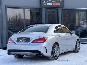 Grey Mercedes-Benz CLA 45 AMG 2015 in Kedainiai, with an engine capacity of 1.99 L and mileage of 226 thousand km for 19650 €, photo 7 on AUTOMOTO.COM.LV