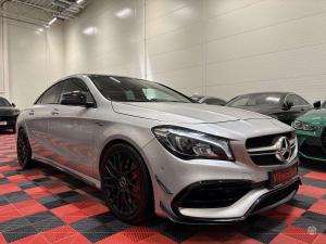 Pelēks Mercedes-Benz CLA 45 AMG 2018 Viļņa, ar dzinēja tilpumu 1.99 L un nobraukumu 94 tūkst. km par 26490 €, foto 4 vietnē AUTOMOTO.COM.LV