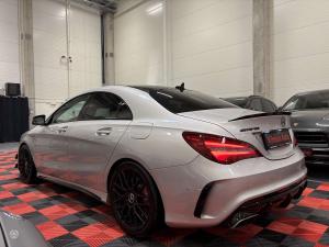 Pelēks Mercedes-Benz CLA 45 AMG 2018 Viļņa, ar dzinēja tilpumu 1.99 L un nobraukumu 94 tūkst. km par 26490 €, foto 7 vietnē AUTOMOTO.COM.LV