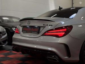 Pelēks Mercedes-Benz CLA 45 AMG 2018 Viļņa, ar dzinēja tilpumu 1.99 L un nobraukumu 94 tūkst. km par 26490 €, foto 9 vietnē AUTOMOTO.COM.LV