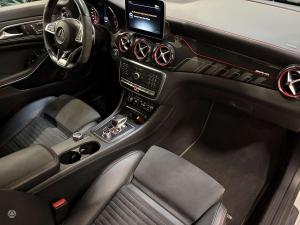 Pelēks Mercedes-Benz CLA 45 AMG 2018 Viļņa, ar dzinēja tilpumu 1.99 L un nobraukumu 94 tūkst. km par 26490 €, foto 18 vietnē AUTOMOTO.COM.LV