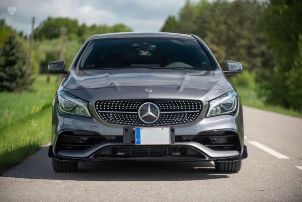 Pelēks Mercedes-Benz CLA 45 AMG 2019 Kauņa, ar dzinēja tilpumu 0.00 L un nobraukumu 113 tūkst. km par 21810 €, foto 2 vietnē AUTOMOTO.COM.LV