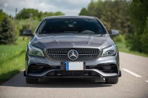 Grey Mercedes-Benz CLA 45 AMG 2019 in Kaunas, with an engine capacity of 0.00 L and mileage of 113 thousand km for 21810 €, photo 3 on AUTOMOTO.COM.LV