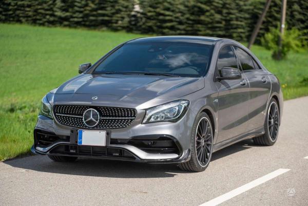 Pelēks Mercedes-Benz CLA 45 AMG 2019 Kauņa, ar dzinēja tilpumu 0.00 L un nobraukumu 113 tūkst. km par 21810 €, foto 4 vietnē AUTOMOTO.COM.LV