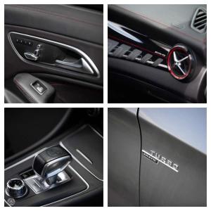 Grey Mercedes-Benz CLA 45 AMG 2019 in Kaunas, with an engine capacity of 0.00 L and mileage of 113 thousand km for 21810 €, photo 13 on AUTOMOTO.COM.LV