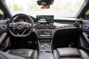Grey Mercedes-Benz CLA 45 AMG 2019 in Kaunas, with an engine capacity of 0.00 L and mileage of 113 thousand km for 21810 €, photo 14 on AUTOMOTO.COM.LV
