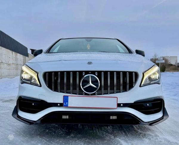 Белый Мерседес ЦЛА 45 АМГ 2019 в Каунас, объемом двигателя 2.00 л и пробегом 121 тыс. км за 26800 €, фото 11 на AUTOMOTO.COM.LV