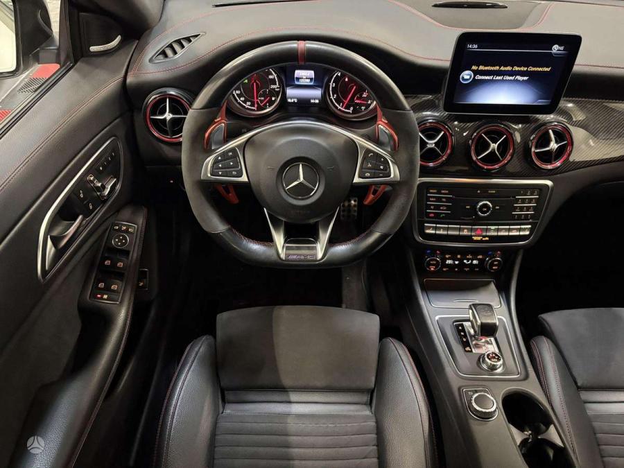 Balts Mercedes-Benz CLA 45 AMG 2019 Viļņa, ar dzinēja tilpumu 1.99 L un nobraukumu 122 tūkst. km par 24900 €, foto 21 vietnē AUTOMOTO.COM.LV