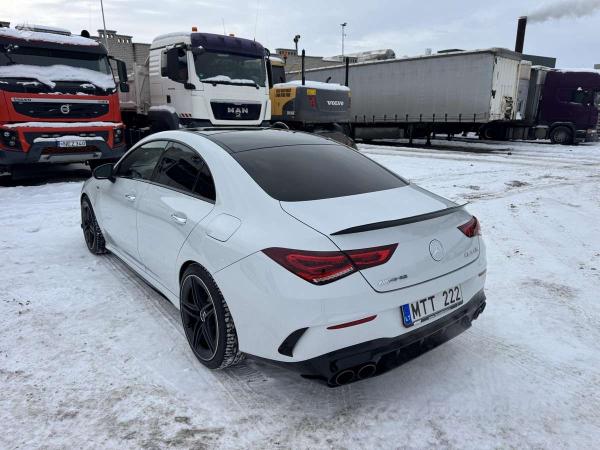 Balts Mercedes-Benz CLA 45 AMG 2020 Panevēža, ar dzinēja tilpumu 0.20 L un nobraukumu 45 tūkst. km par 44000 €, foto 4 vietnē AUTOMOTO.COM.LV