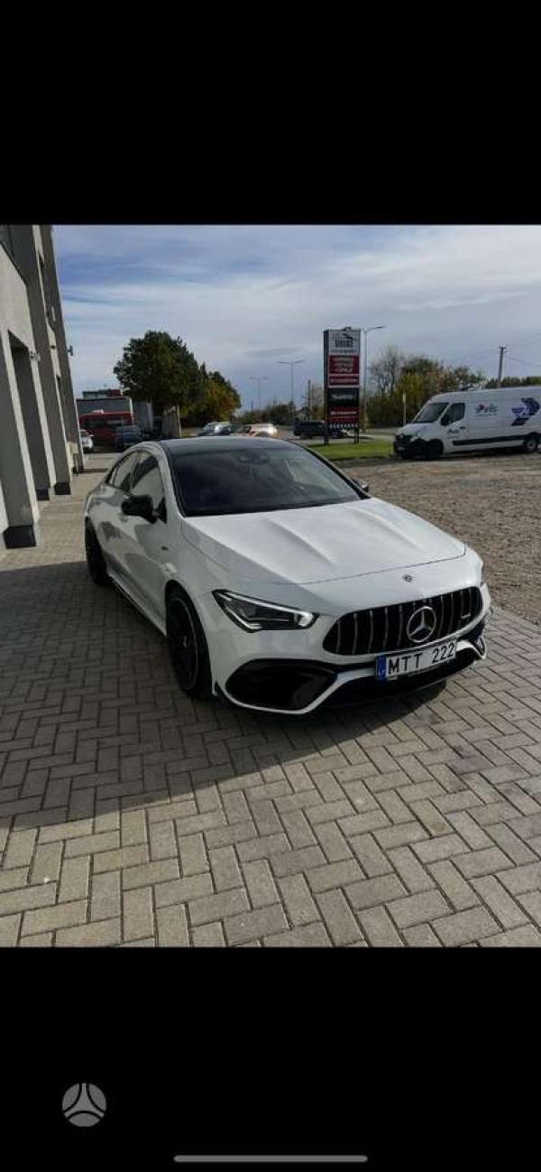 Balts Mercedes-Benz CLA 45 AMG 2020 Panevēža, ar dzinēja tilpumu 0.20 L un nobraukumu 45 tūkst. km par 44000 €, foto 7 vietnē AUTOMOTO.COM.LV