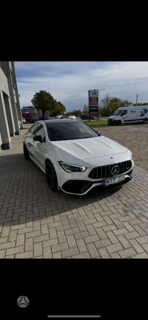 Balts Mercedes-Benz CLA 45 AMG 2020 Panevēža, ar dzinēja tilpumu 0.20 L un nobraukumu 45 tūkst. km par 44000 €, foto 7 vietnē AUTOMOTO.COM.LV