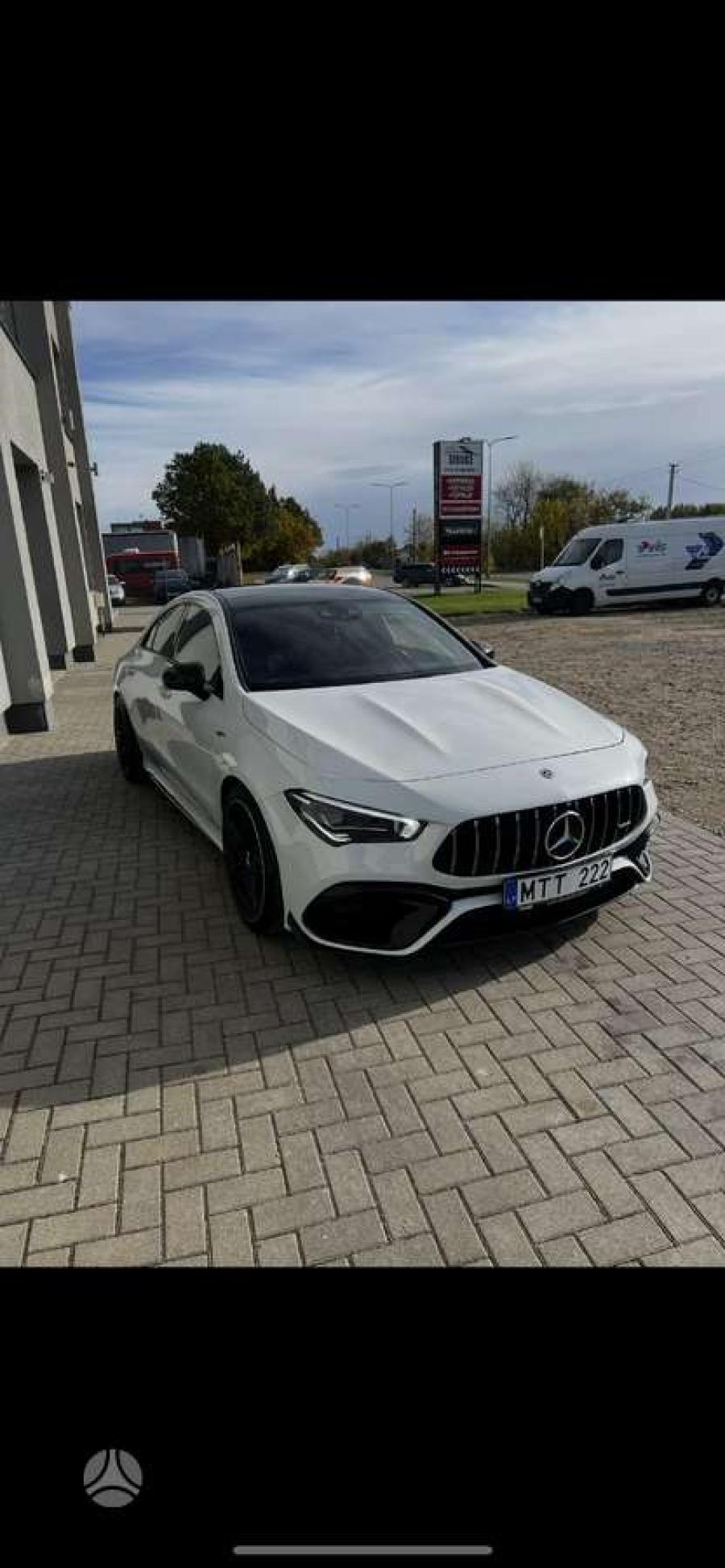 Balts Mercedes-Benz CLA 45 AMG 2020 Panevēža, ar dzinēja tilpumu 0.20 L un nobraukumu 45 tūkst. km par 44000 €, foto 7 vietnē AUTOMOTO.COM.LV