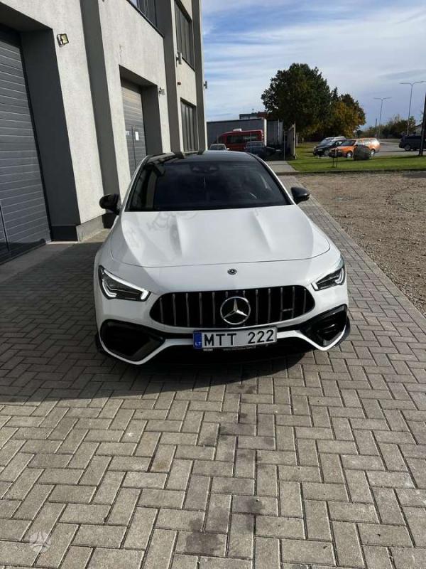 Balts Mercedes-Benz CLA 45 AMG 2020 Panevēža, ar dzinēja tilpumu 0.20 L un nobraukumu 45 tūkst. km par 44000 €, foto 9 vietnē AUTOMOTO.COM.LV