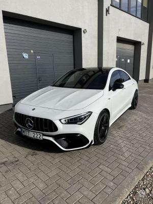 Balts Mercedes-Benz CLA 45 AMG 2020 Panevēža, ar dzinēja tilpumu 0.20 L un nobraukumu 45 tūkst. km par 44000 €, foto 11 vietnē AUTOMOTO.COM.LV