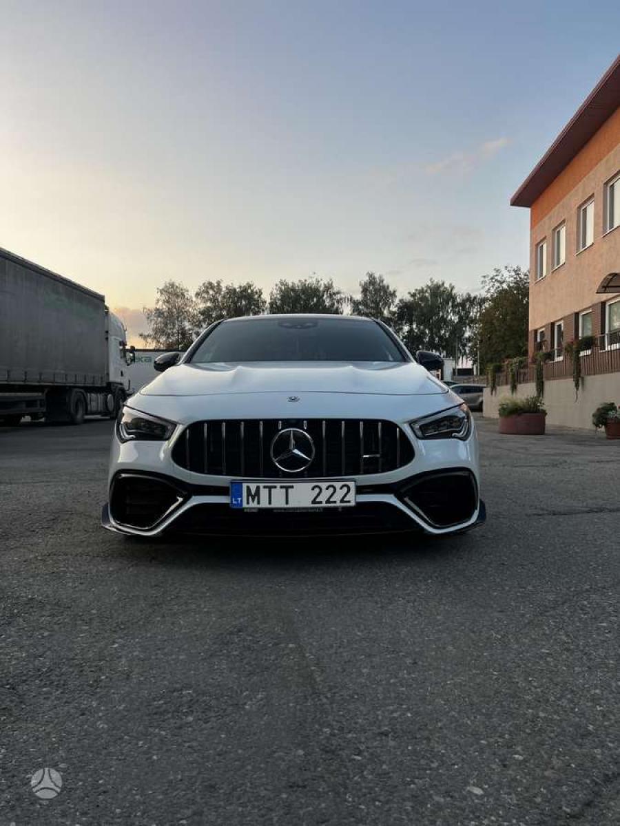 Balts Mercedes-Benz CLA 45 AMG 2020 Panevēža, ar dzinēja tilpumu 0.20 L un nobraukumu 45 tūkst. km par 44000 €, foto 13 vietnē AUTOMOTO.COM.LV