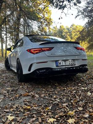 Balts Mercedes-Benz CLA 45 AMG 2020 Panevēža, ar dzinēja tilpumu 0.20 L un nobraukumu 45 tūkst. km par 44000 €, foto 14 vietnē AUTOMOTO.COM.LV