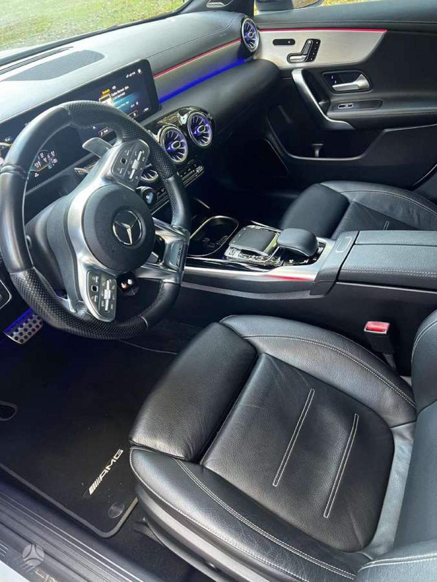 Balts Mercedes-Benz CLA 45 AMG 2020 Panevēža, ar dzinēja tilpumu 0.20 L un nobraukumu 45 tūkst. km par 44000 €, foto 20 vietnē AUTOMOTO.COM.LV