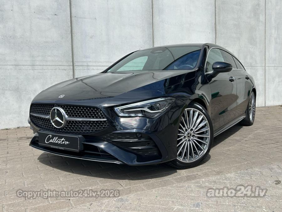 Melns Mercedes-Benz CLA-Class 2024 Tallina, ar dzinēja tilpumu 2.00 L un nobraukumu 22 tūkst. km par 34900 €, foto 1 vietnē AUTOMOTO.COM.LV