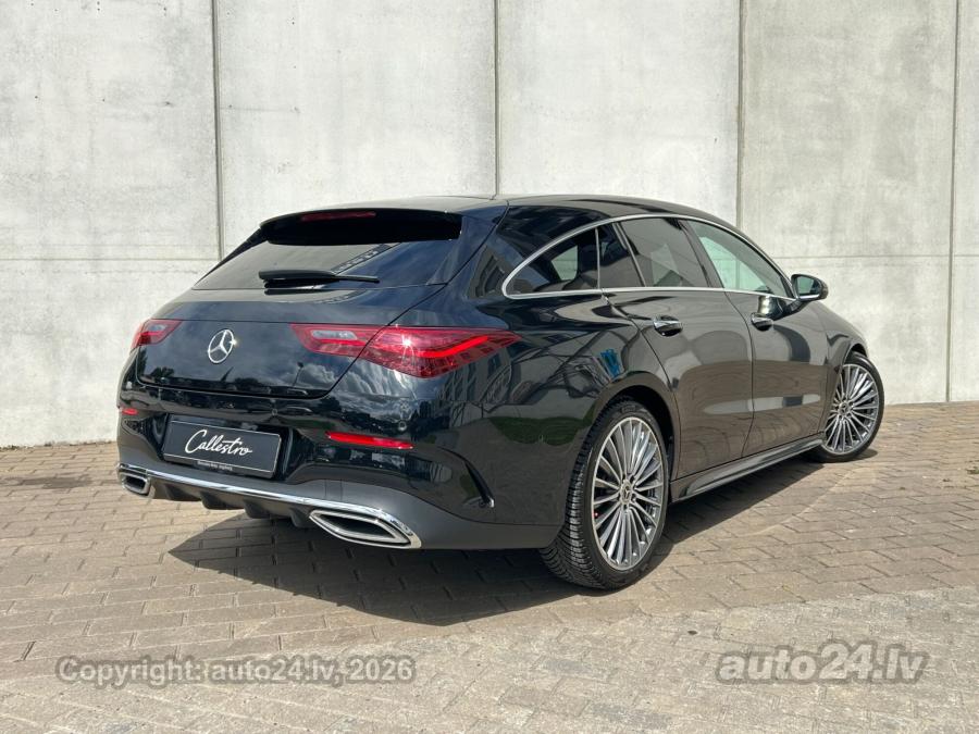 Melns Mercedes-Benz CLA-Class 2024 Tallina, ar dzinēja tilpumu 2.00 L un nobraukumu 22 tūkst. km par 34900 €, foto 5 vietnē AUTOMOTO.COM.LV