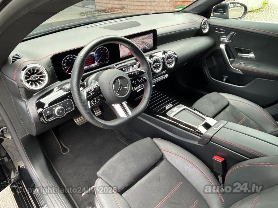 Melns Mercedes-Benz CLA-Class 2024 Tallina, ar dzinēja tilpumu 2.00 L un nobraukumu 22 tūkst. km par 34900 €, foto 8 vietnē AUTOMOTO.COM.LV