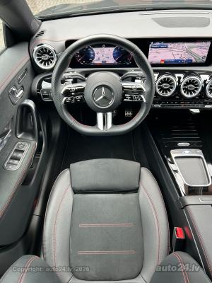 Melns Mercedes-Benz CLA-Class 2024 Tallina, ar dzinēja tilpumu 2.00 L un nobraukumu 22 tūkst. km par 34900 €, foto 13 vietnē AUTOMOTO.COM.LV
