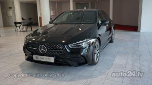 Black Mercedes-Benz CLA-Class 2024 in Tallinn, with an engine capacity of 1.33 L and mileage of 13 thousand km for 29500 €, photo 1 on AUTOMOTO.COM.LV