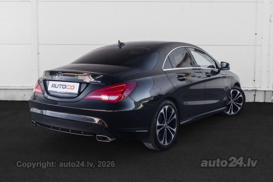 Black Mercedes-Benz CLA-Class 2014 in Tallinn, with an engine capacity of 2.00 L and mileage of 216 thousand km for 11999 €, photo 9 on AUTOMOTO.COM.LV
