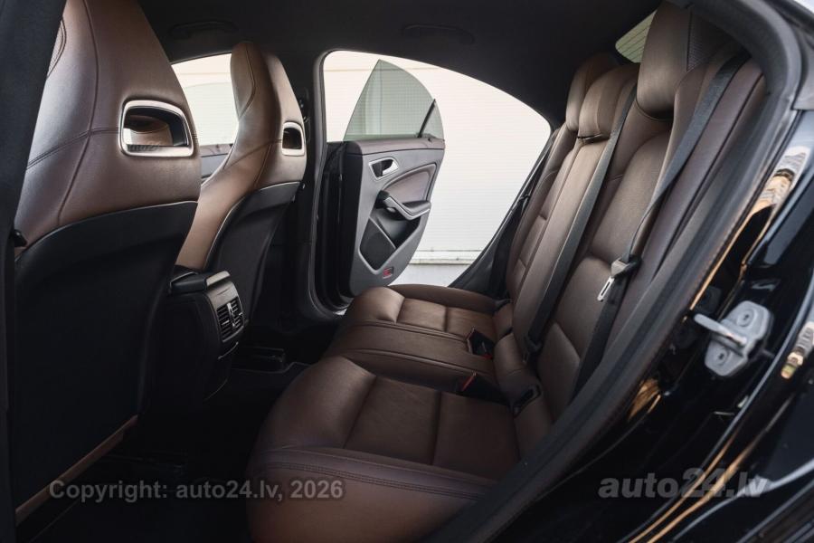 Black Mercedes-Benz CLA-Class 2014 in Tallinn, with an engine capacity of 2.00 L and mileage of 216 thousand km for 11999 €, photo 15 on AUTOMOTO.COM.LV