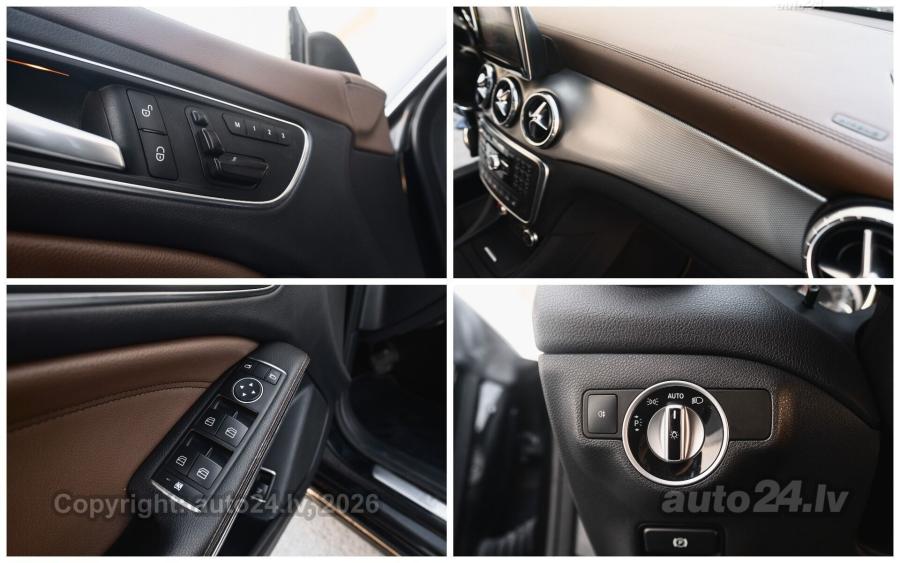 Black Mercedes-Benz CLA-Class 2014 in Tallinn, with an engine capacity of 2.00 L and mileage of 216 thousand km for 11999 €, photo 19 on AUTOMOTO.COM.LV