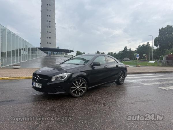 Black Mercedes-Benz CLA-Class 2014 in Tallinn, with an engine capacity of 1.80 L and mileage of 110 thousand km for 16500 €, photo 1 on AUTOMOTO.COM.LV