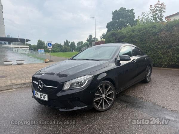 Black Mercedes-Benz CLA-Class 2014 in Tallinn, with an engine capacity of 1.80 L and mileage of 110 thousand km for 16500 €, photo 8 on AUTOMOTO.COM.LV