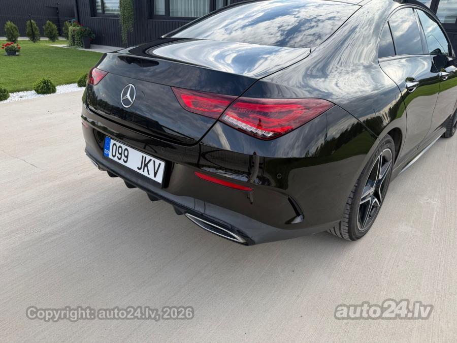 Black Mercedes-Benz CLA-Class 2019 in Tallinn, with an engine capacity of 1.50 L and mileage of 206 thousand km for 26000 €, photo 6 on AUTOMOTO.COM.LV